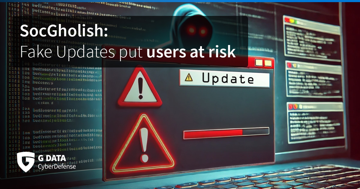 Fake update puts visitors at risk